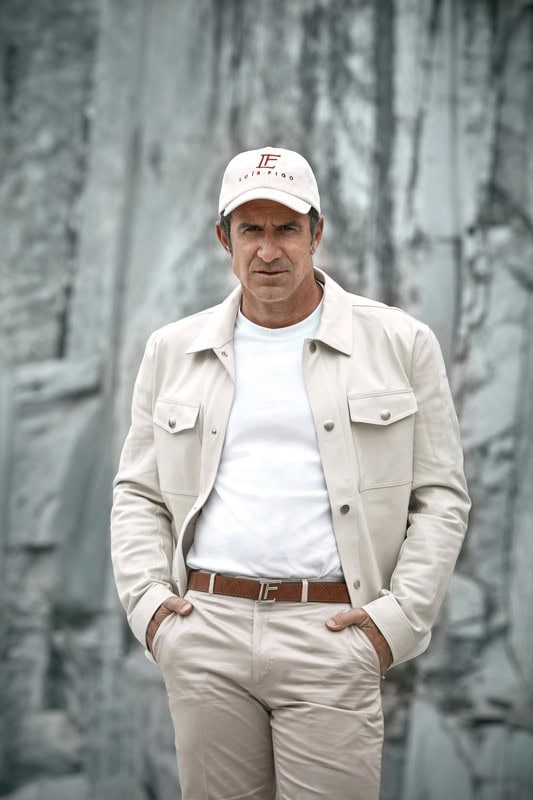 F di Luís Figo: il debutto della collezione maschile
