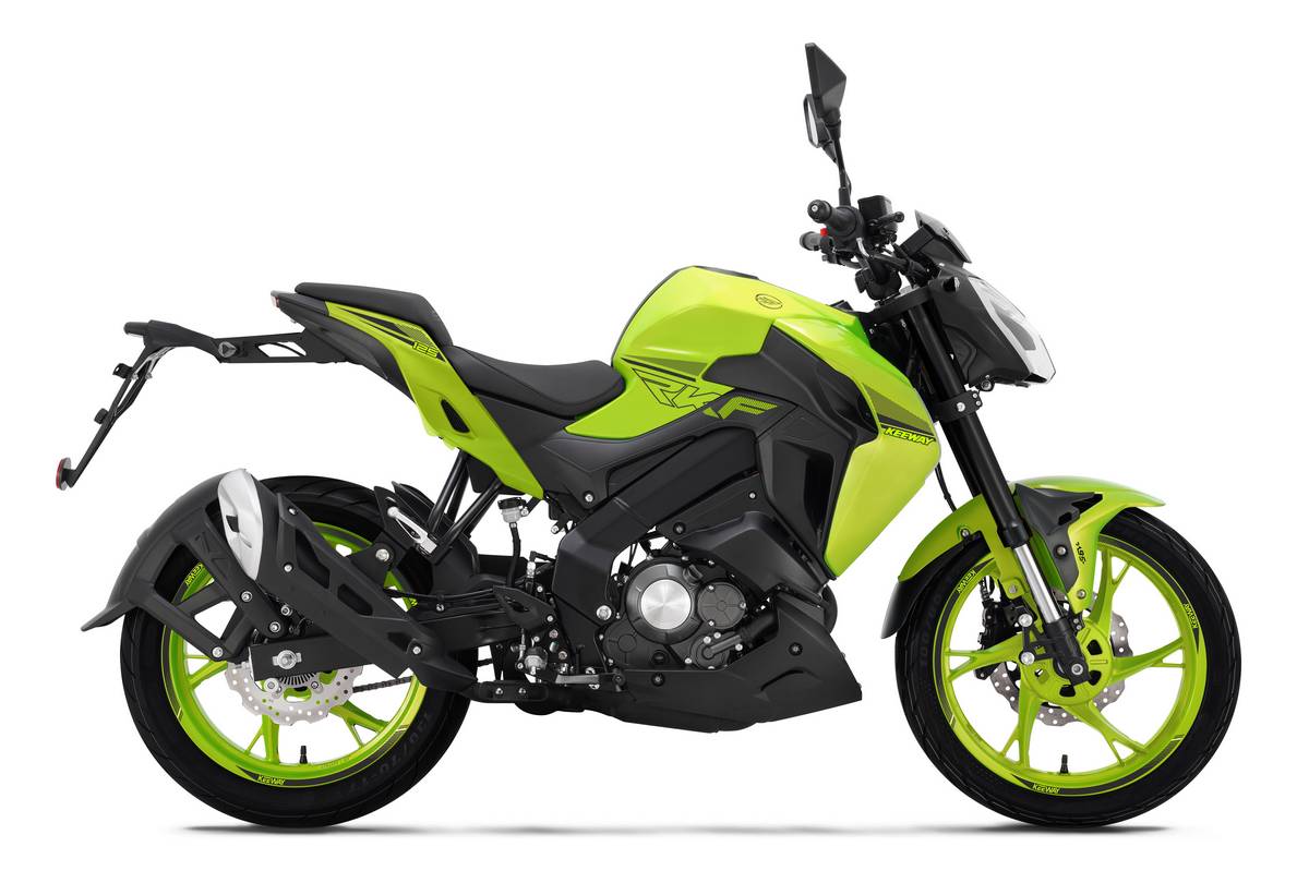 Keeway RKF 125 ABS EU5+: motore e caratteristiche